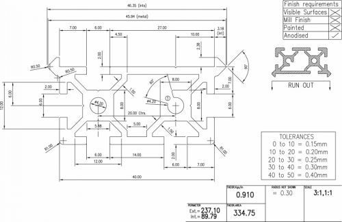 MakerSlide 1m - Amber Spyglass Ltd